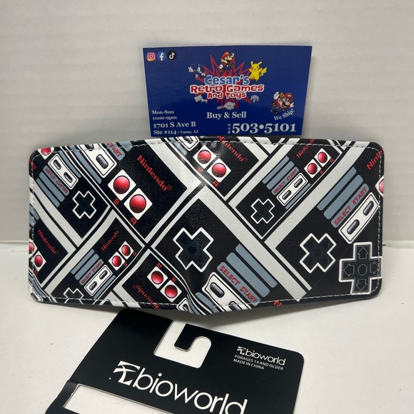 Accessories | Nintendo Controller Pattern Wallet | Poshmark